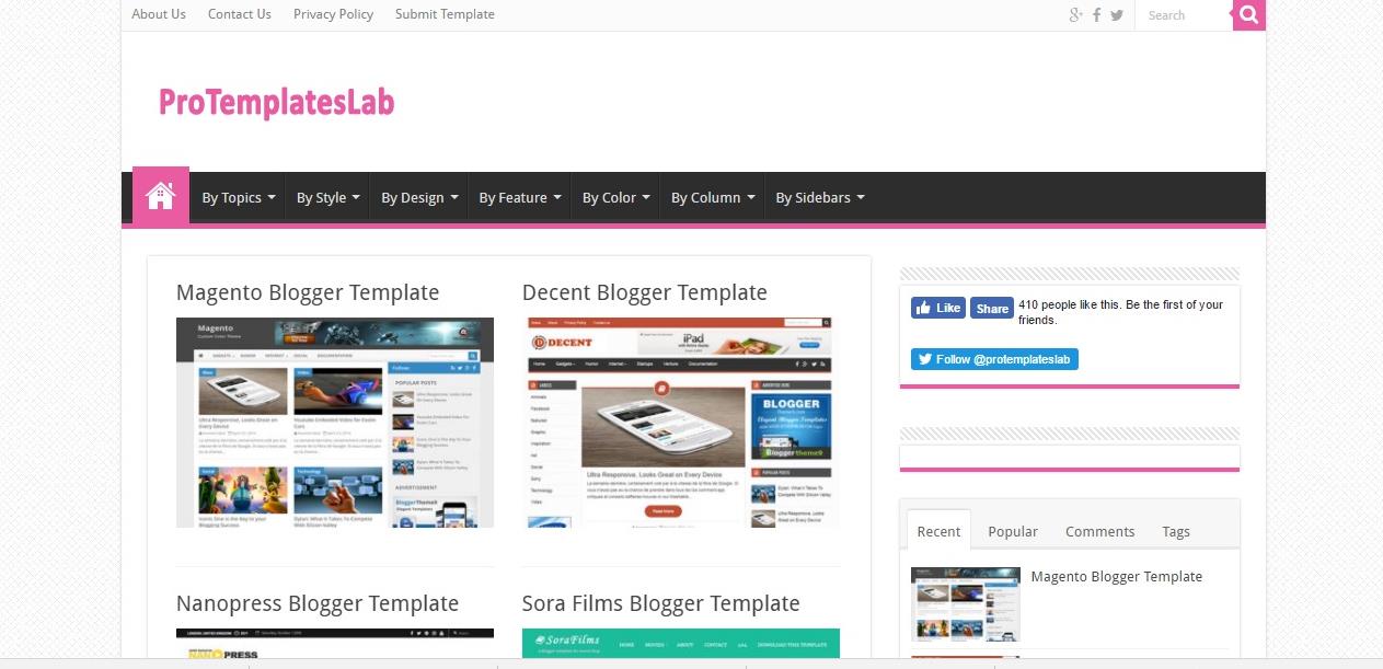 5+5 sites για να βρεις ΔΩΡΕΑΝ responsive blogger templates ...
