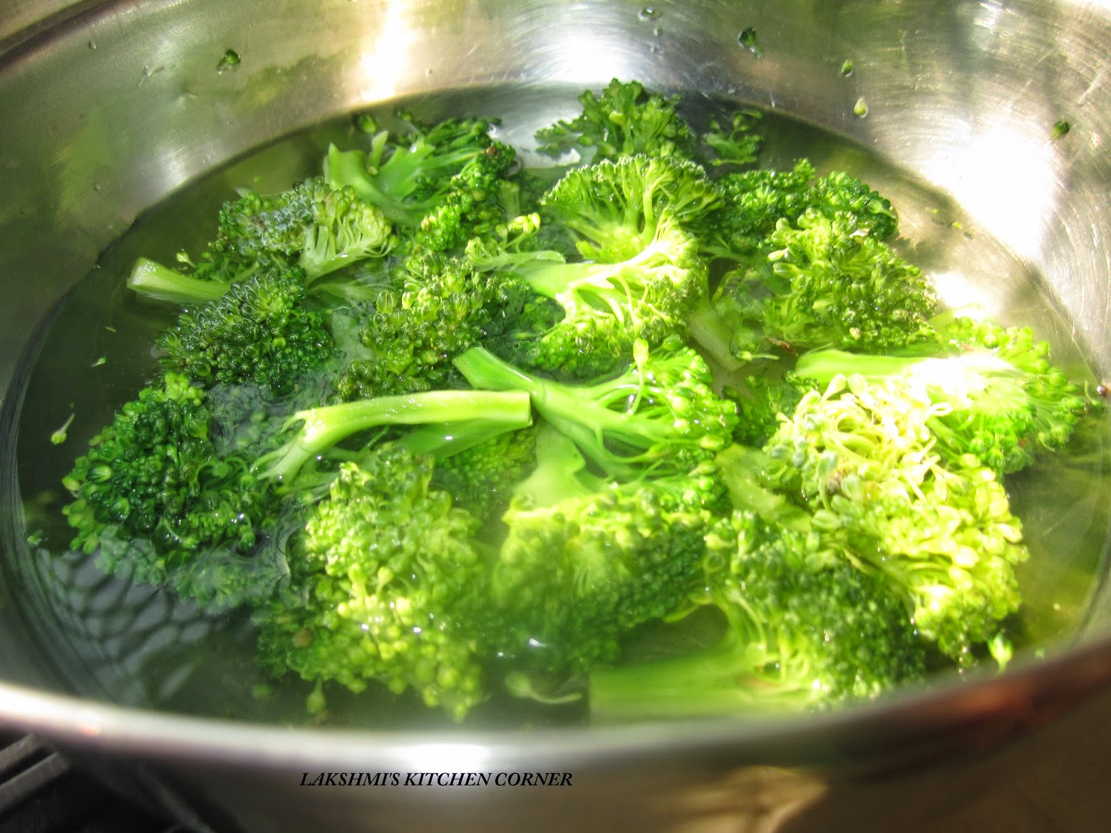 Lakshmi's Kitchen Corner: WHAT IS BLANCHING