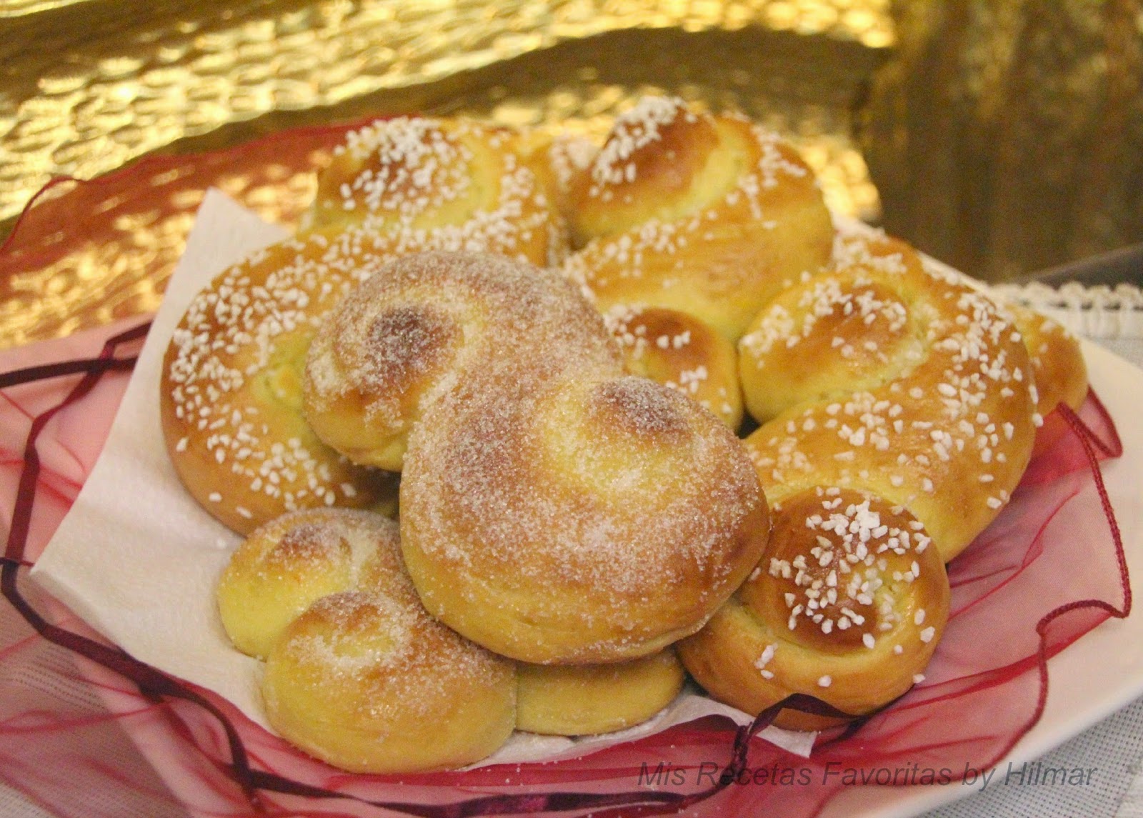 Recetas de bollos dulces