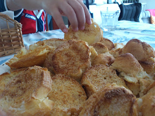 A Comida e a Cidade: RABANADA DE FORNO - Fatia de parida