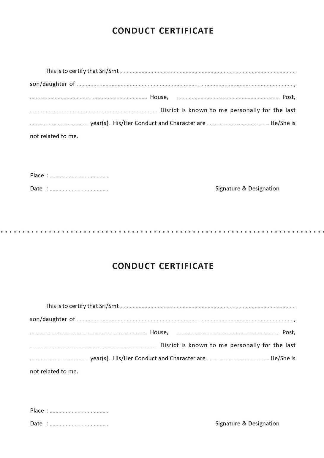 Character Certificate Pdf Scribd India Character Certificate Pdf Scribd India