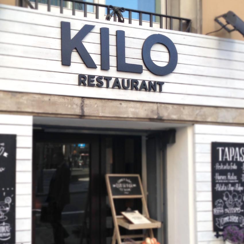 Restaurantes con * MJ: KILO | Barcelona / CERRADO