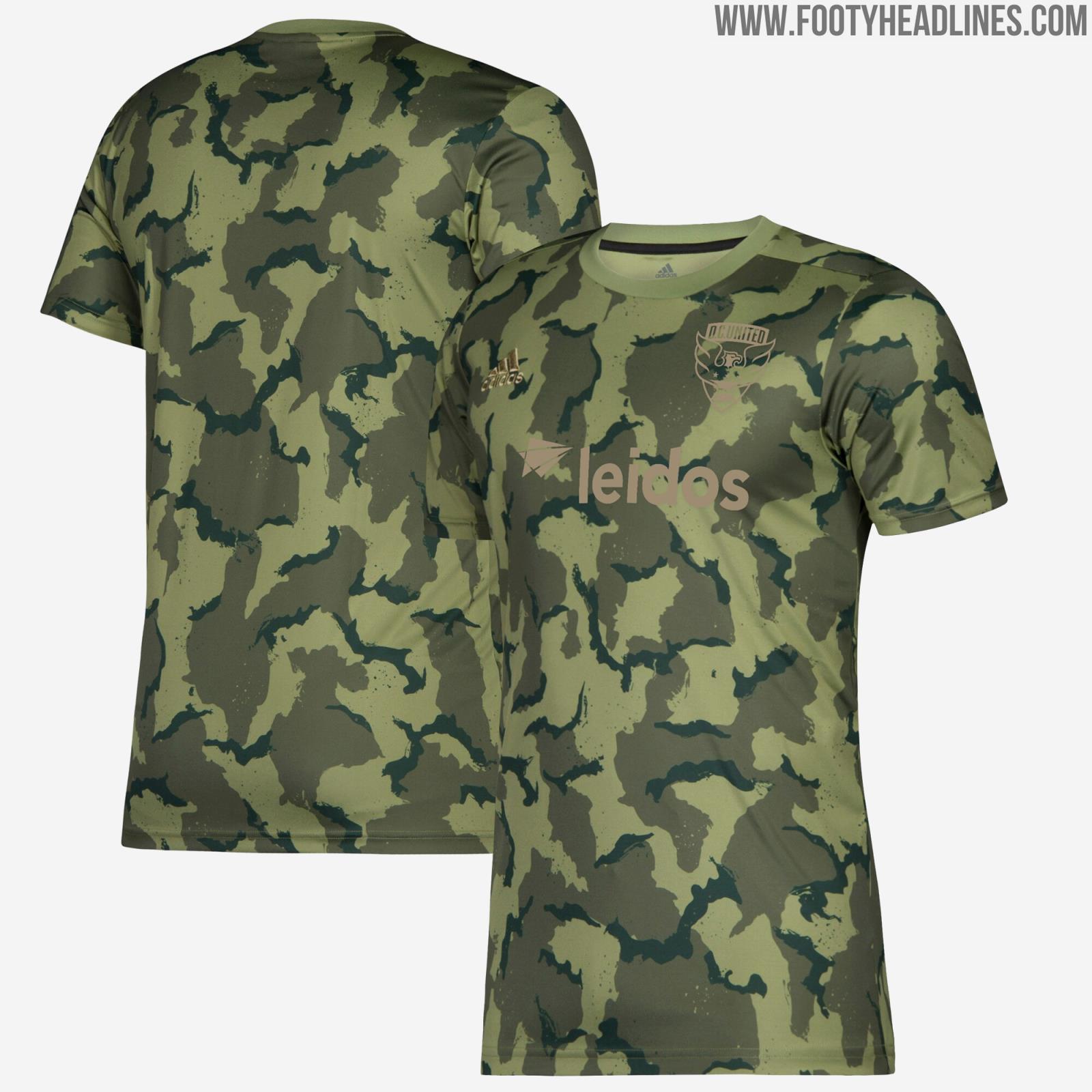22 Adidas MLS 2019 Military Pre-Match Jerseys Revealed - Footy Headlines