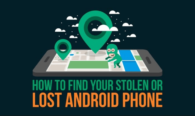 How To Find Your Stolen or Lost Android Phone #Infographic - Visualistan