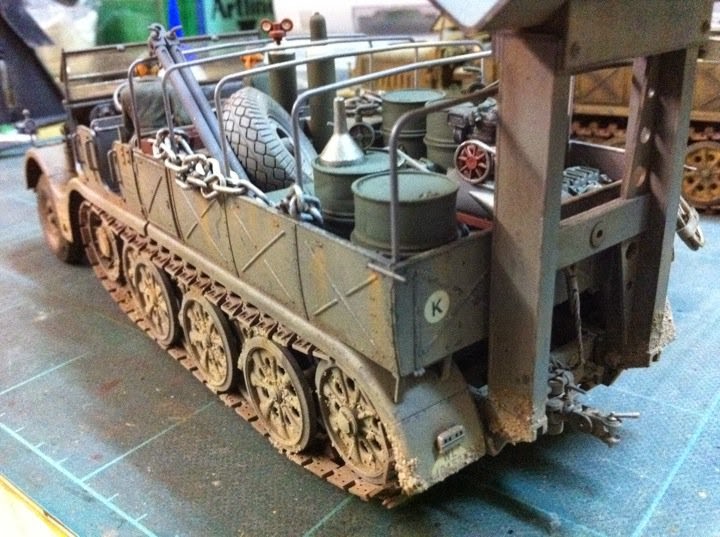 Kitter's Scale Models: 1/35 Famo, 18t Heavy Half Track