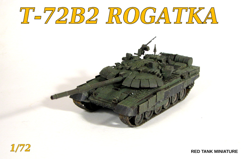 Gulumik Military Models: T-72B2 Rogatka 1/72