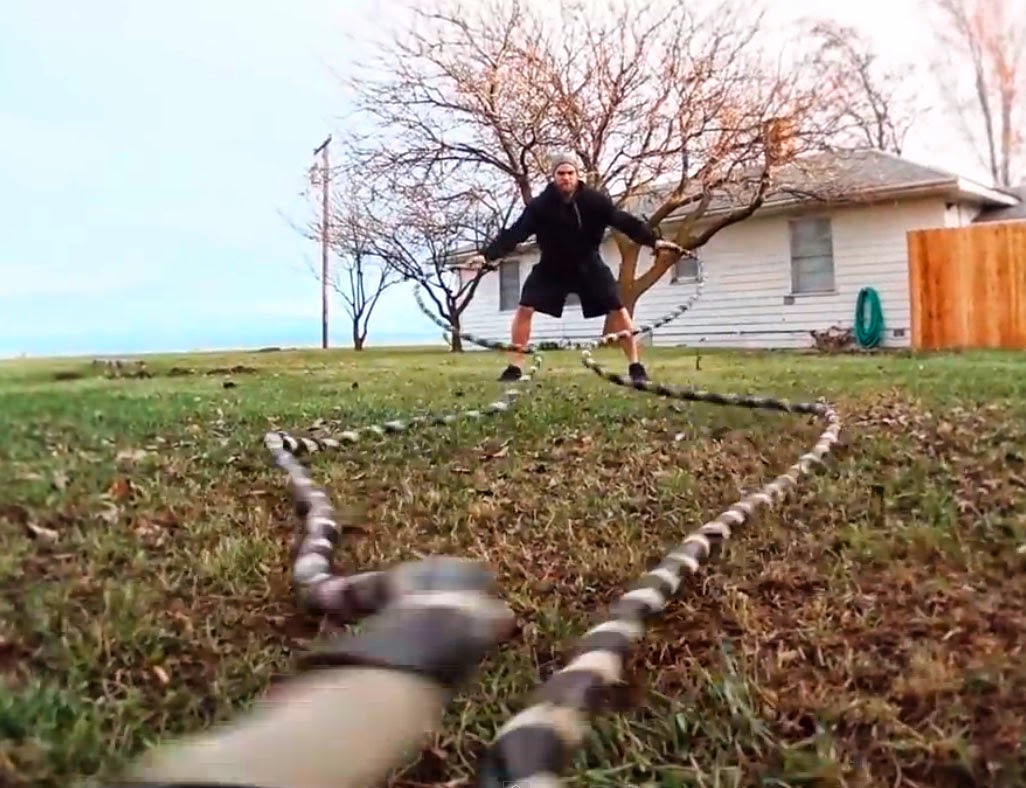 burn fat food recipes: 5 Badass Battle Ropes Exercises!