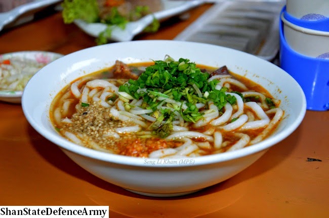 KYAING TONG FOOD IN MANDALAY ~ SAI SENG SERK