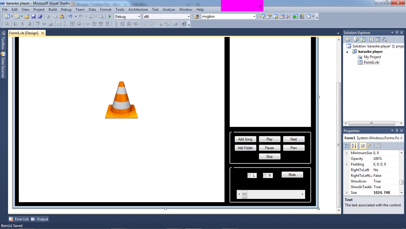 Membuat Player Karaoke dengan VB.NET 2010