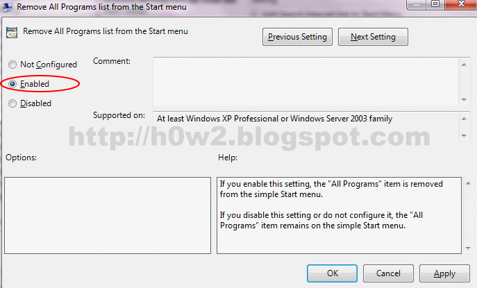 Removing Program From Start Menu - pbturbabit