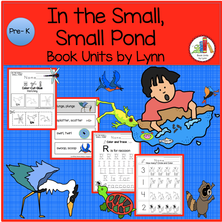 IN THE SMALL, SMALL POND ~ Book Units by Lynn