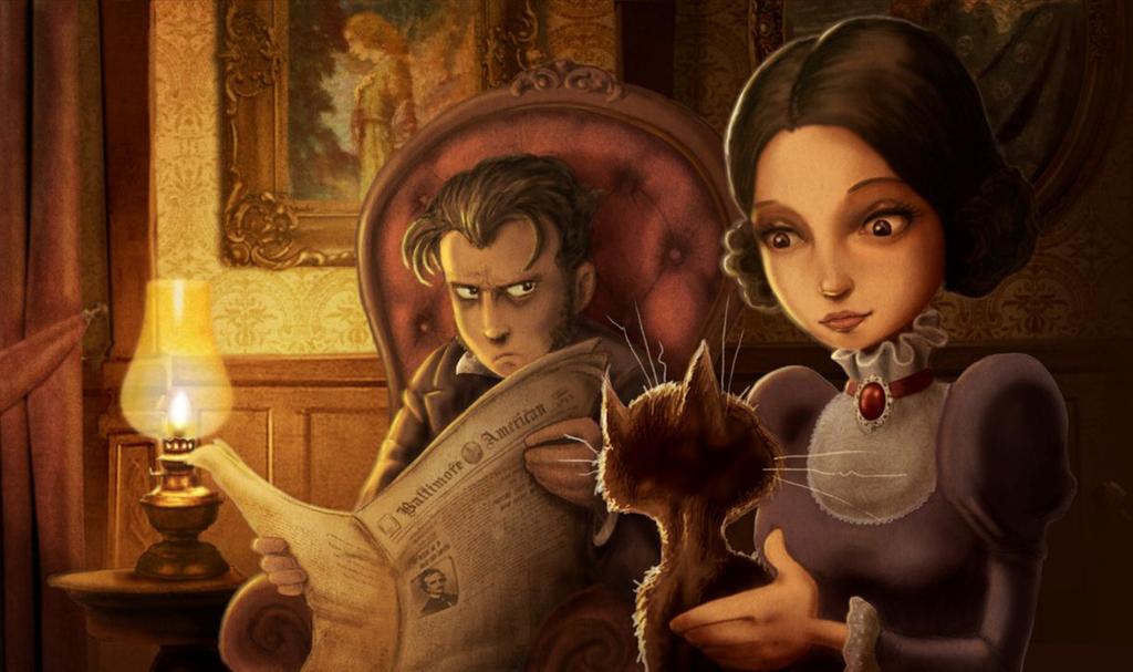 Catterina, la verdadera gata de Poe