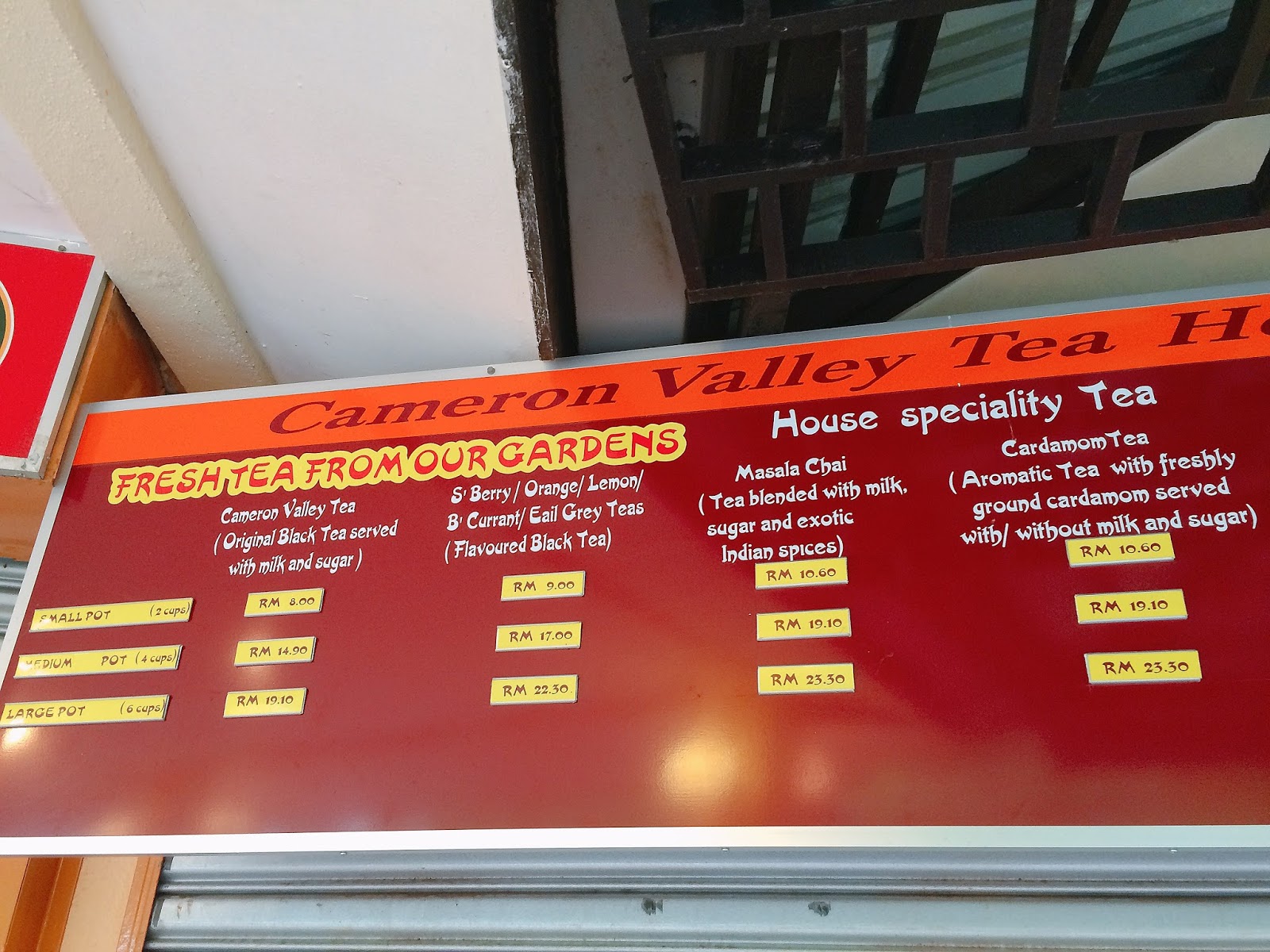 【马来西亚。金马仑】Cameron Valley Tea House @ Tanah Rata