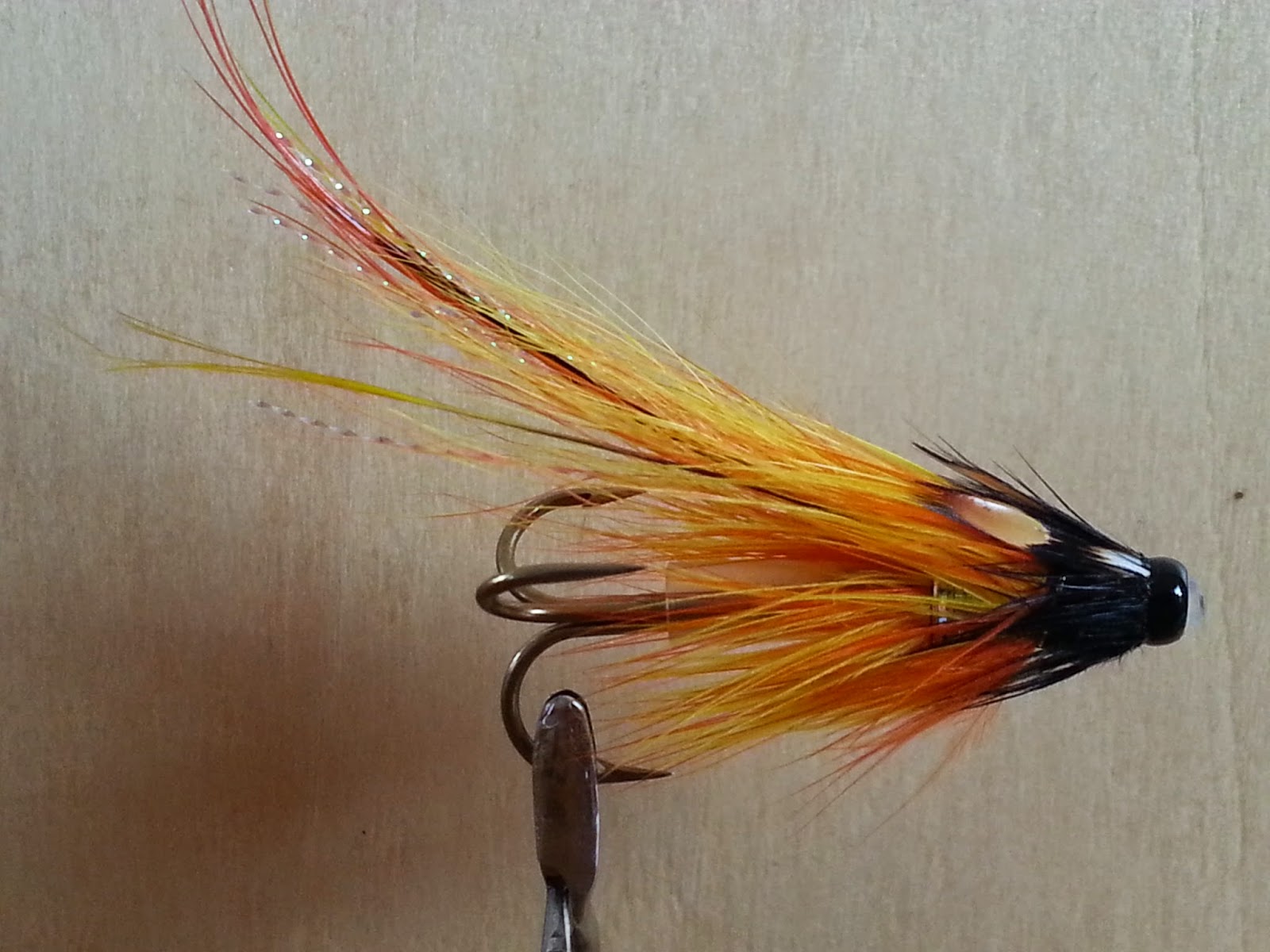 Salmon Fly: Cascade Pot Belly Pig Salmon Flies - Tay Salmon Fly