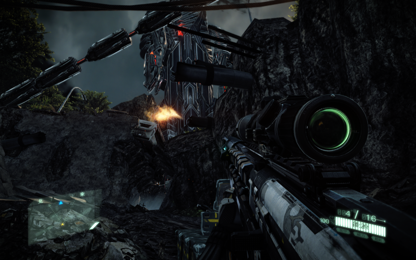 重新出發 - 從心: Crysis 2的Bug - M2014 GAUSS狙擊槍