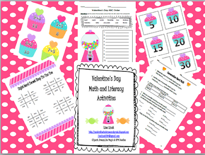Classroom Freebies Too: {HUGE Valentine's Day Packet} :)