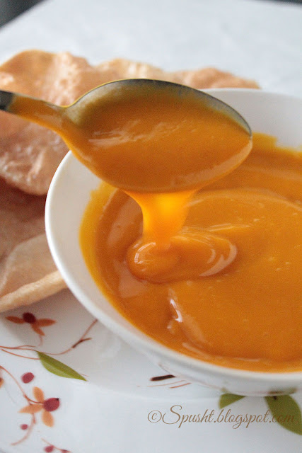 Spusht: Aamras–Poori | Mango Puree & Unleavened Fried Indian Bread