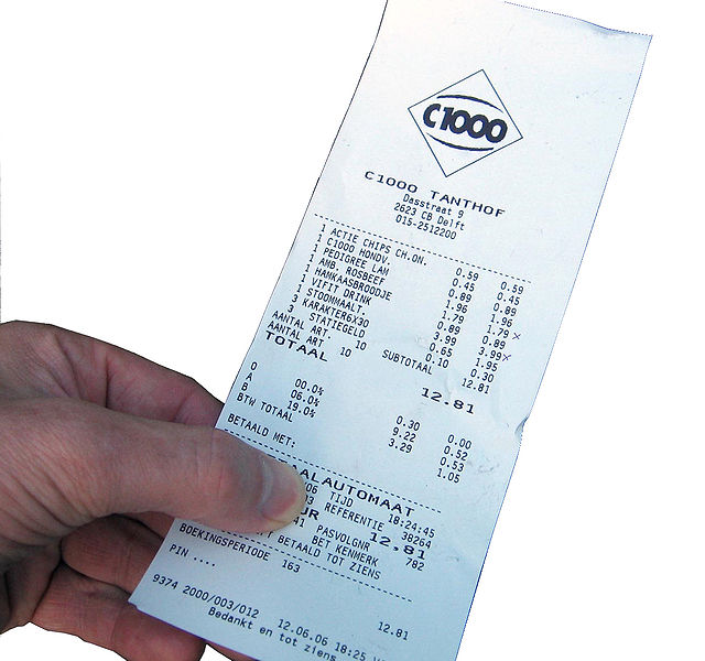 Maker's Diet Mom: Tip of the Day: Always Check Your Receipt!