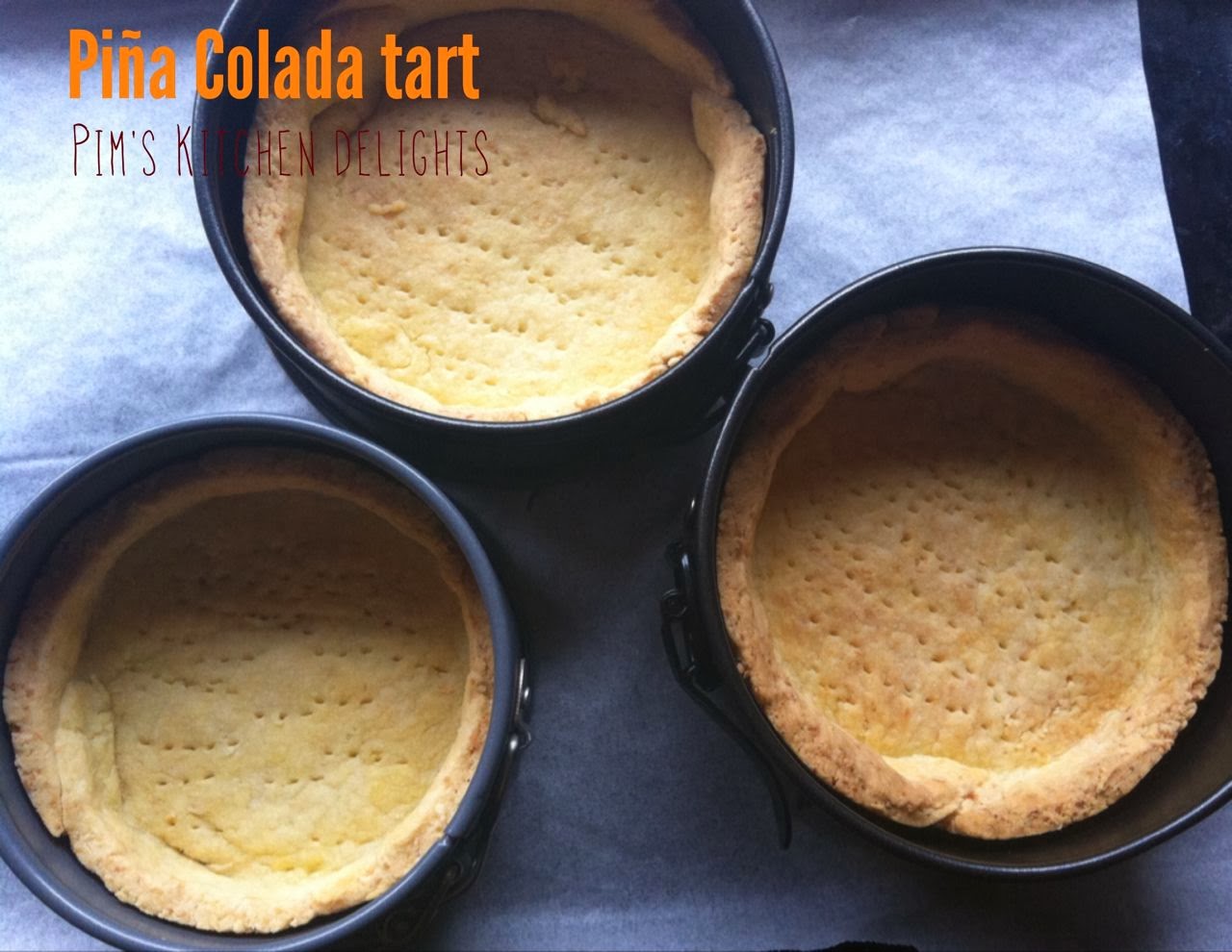 Pim's Kitchen Delights: Pina Colada Tart