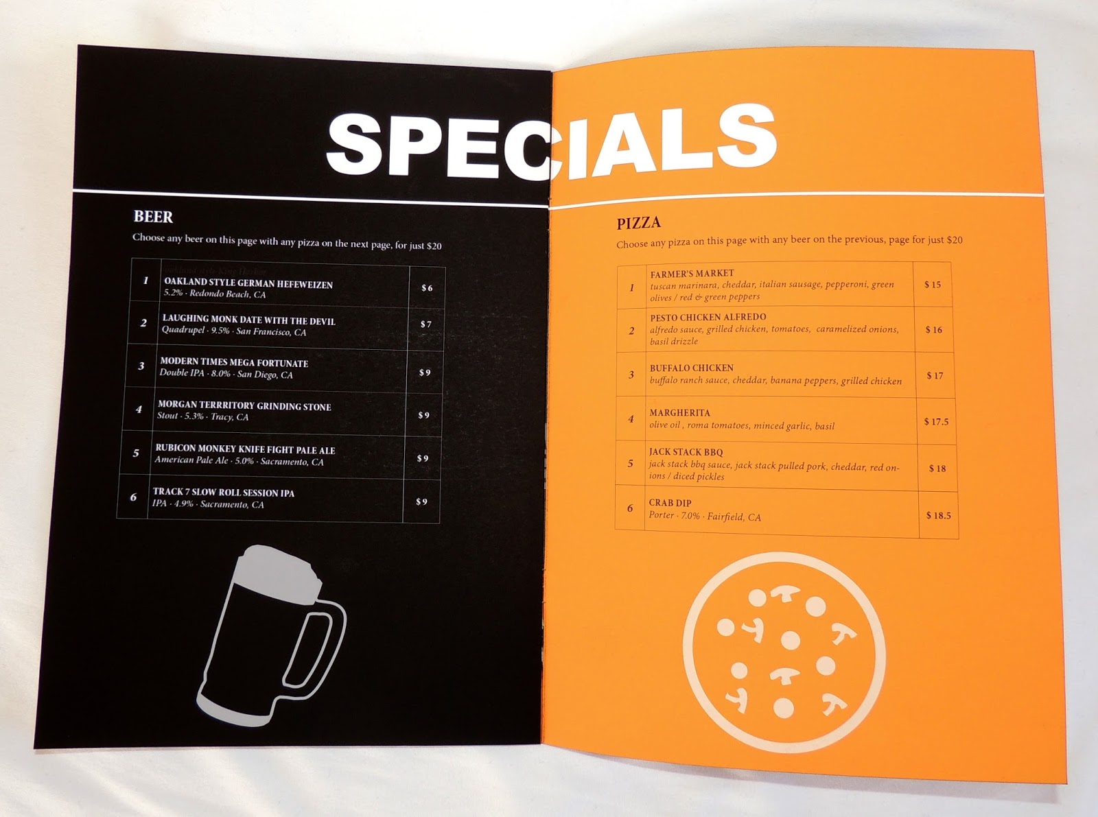 Menu Booklet