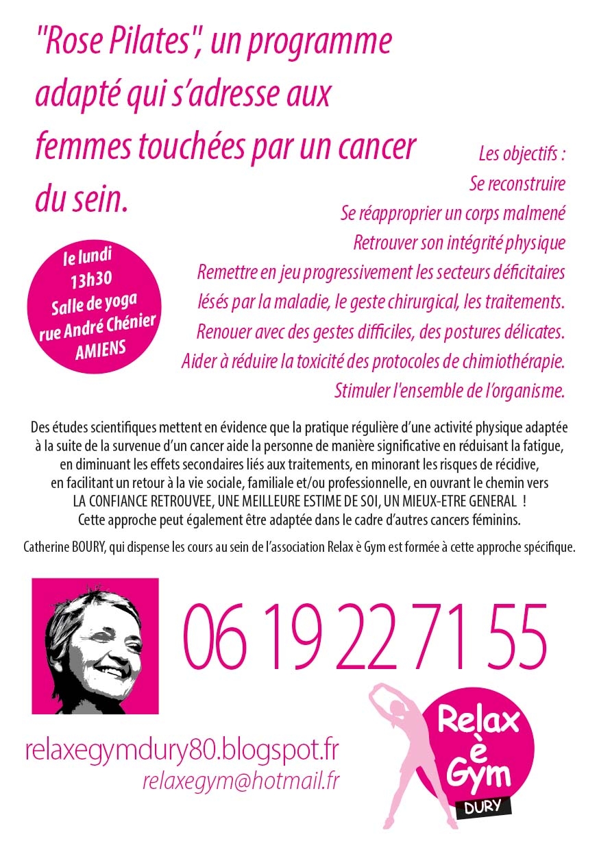 Relax è Gym: Rose Pilates un programme spécifique pour les femmes ...