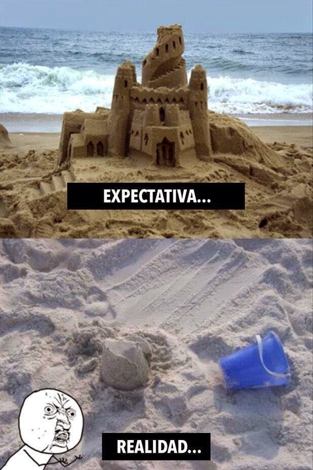Cuando Vas A La Playa - Los Mejores Memes Para Compartir