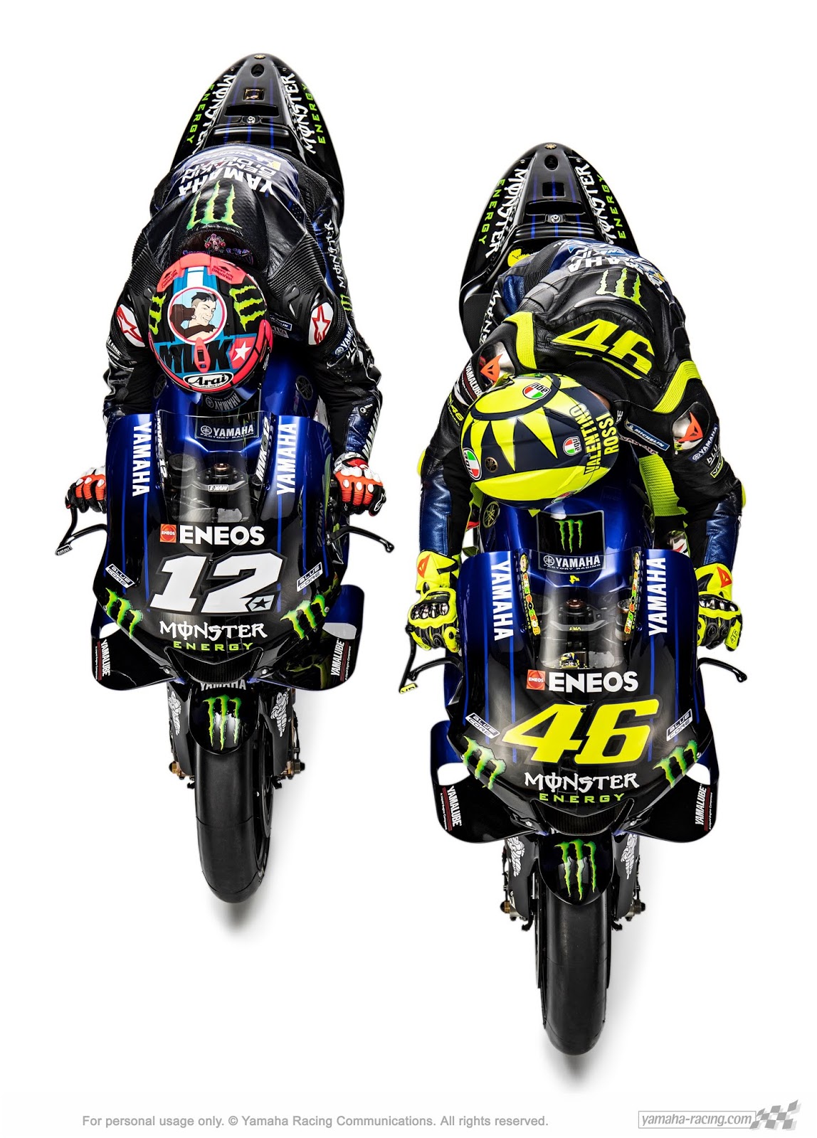 Racing Cafè: Yamaha YZR-M1 Team Monster Energy Yamaha MotoGP 2019