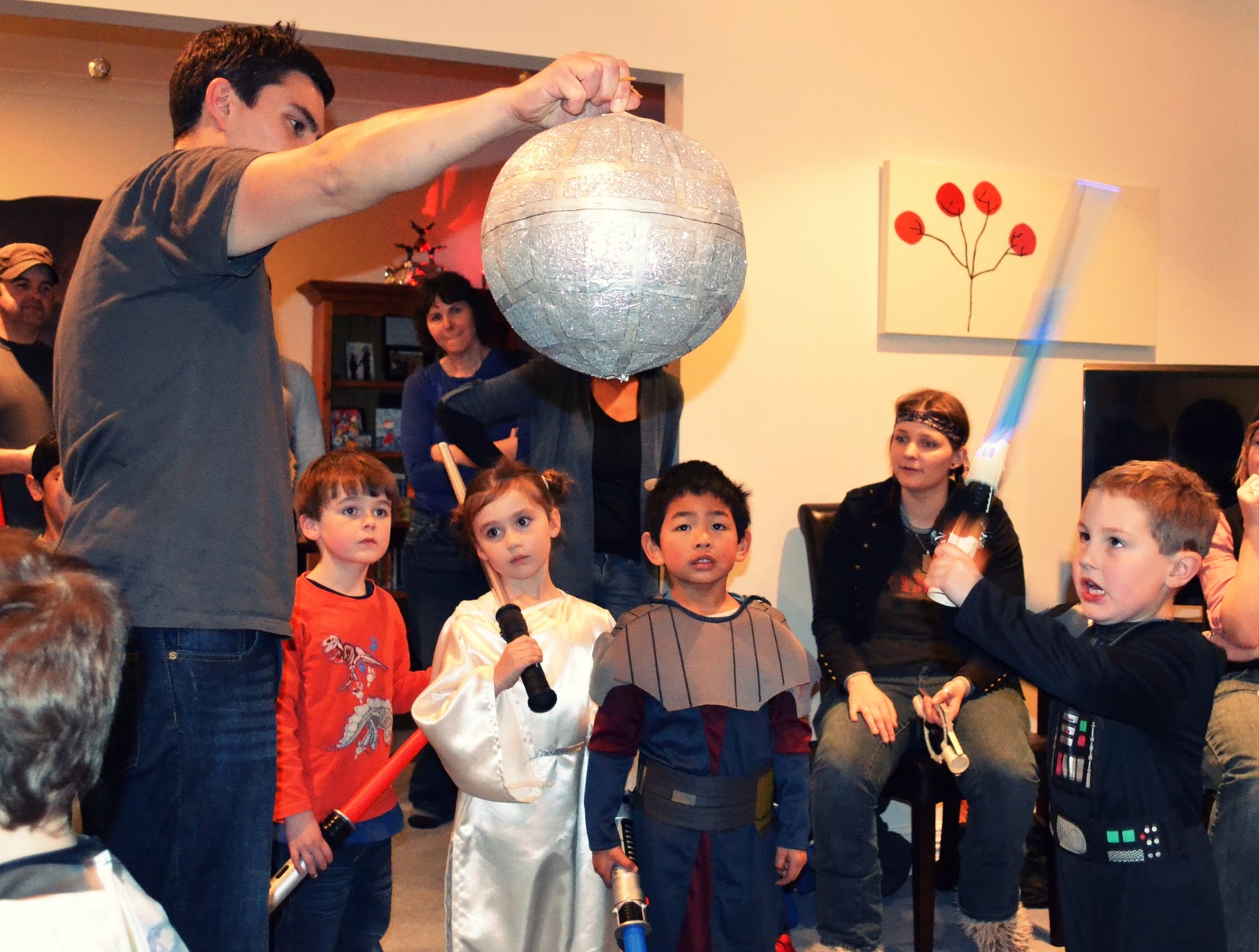 How To: Make a Death Star Pinata | the adventures of MNMs