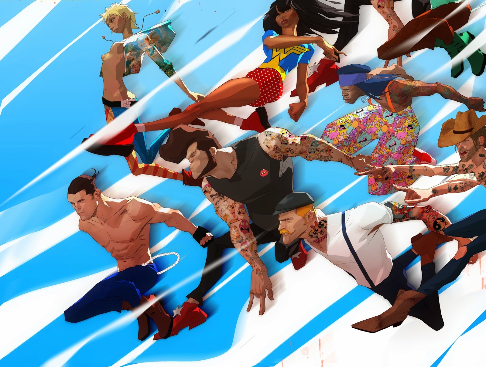 The Geeky Nerfherder: Cool Art: 2014 'Into The Pixel' Collection Revealed