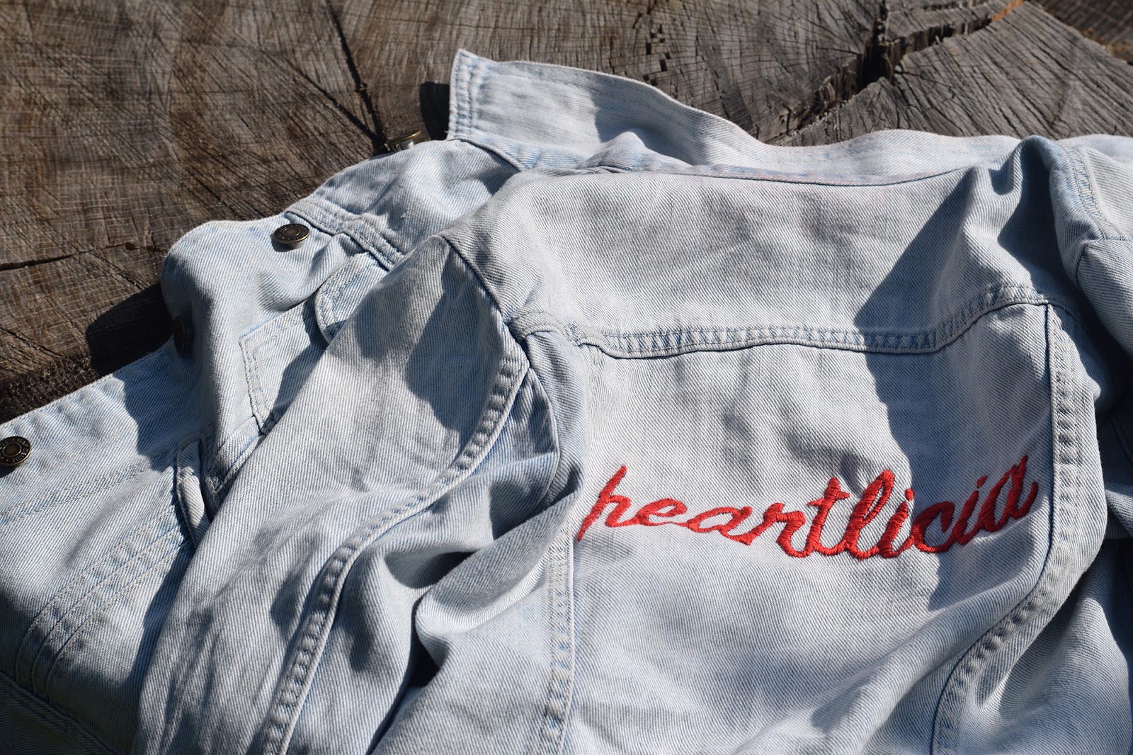 DIY Embroidered Jacket / Alicia Fuller