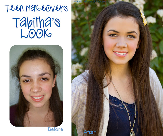 Teen Makeovers - Tabitha's Easy Natural Look ~ The Fancy Girl Blog