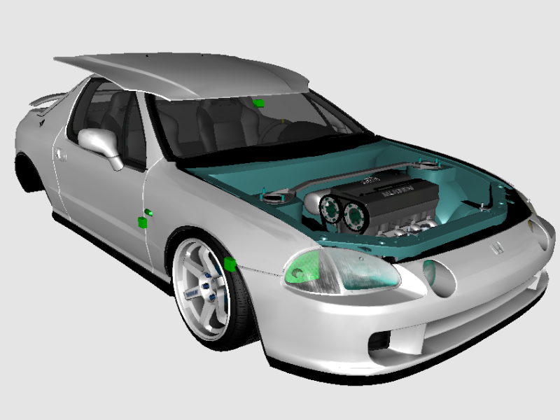 Honda CRX Del-Sol ~ DAZE|STANCED