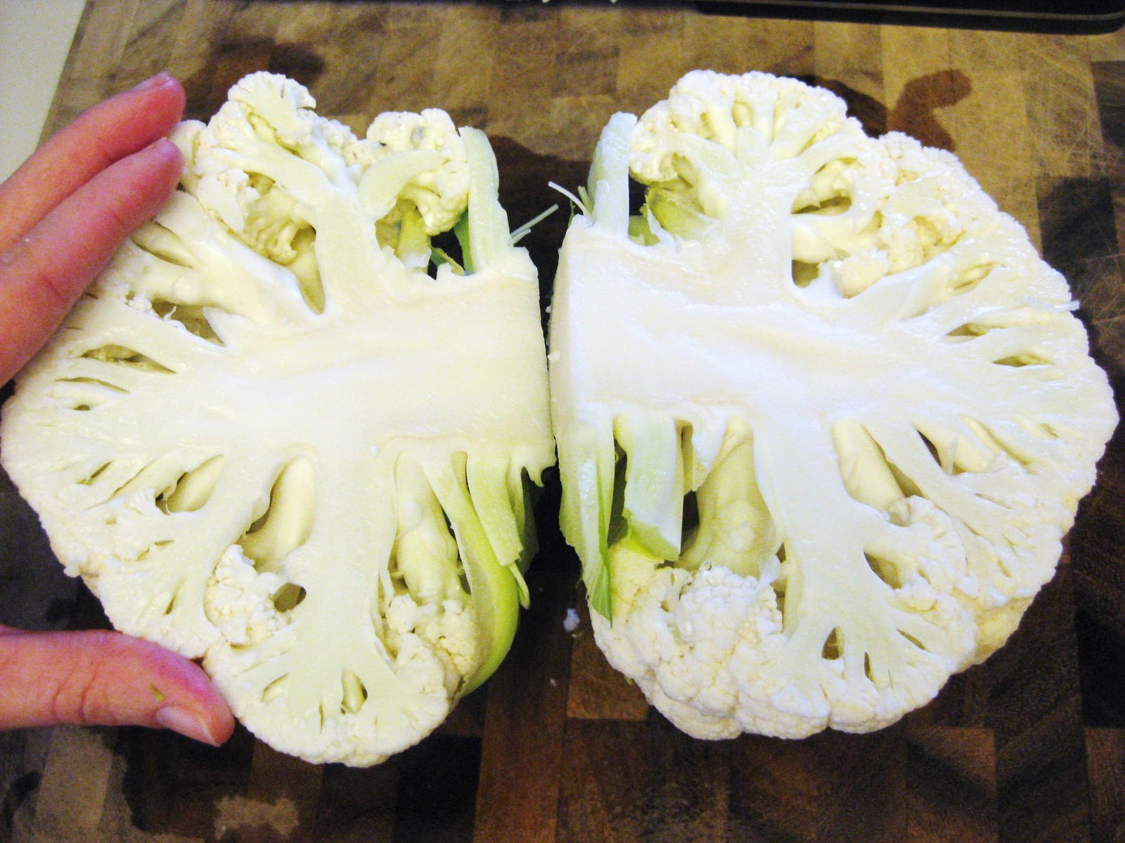 The Joyful Table: Garlic Roasted Cauliflower