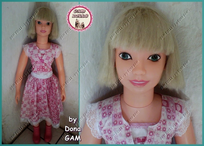 GAM DOLLS (2): BONECA ELIANA (1993): RENOVADA E BEM BACANA!