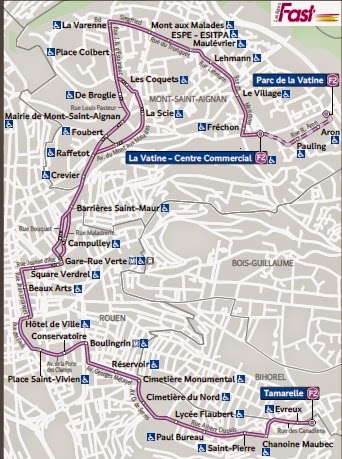 Public Transport Experience: Dave, You'll be the Rouen of Me! (B)