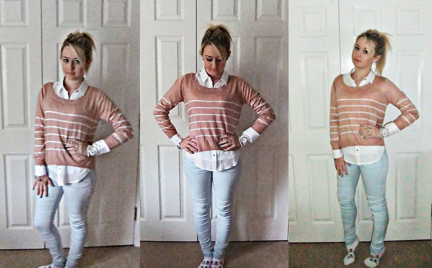 Tailored Days: OOTD: Sweater blouse...