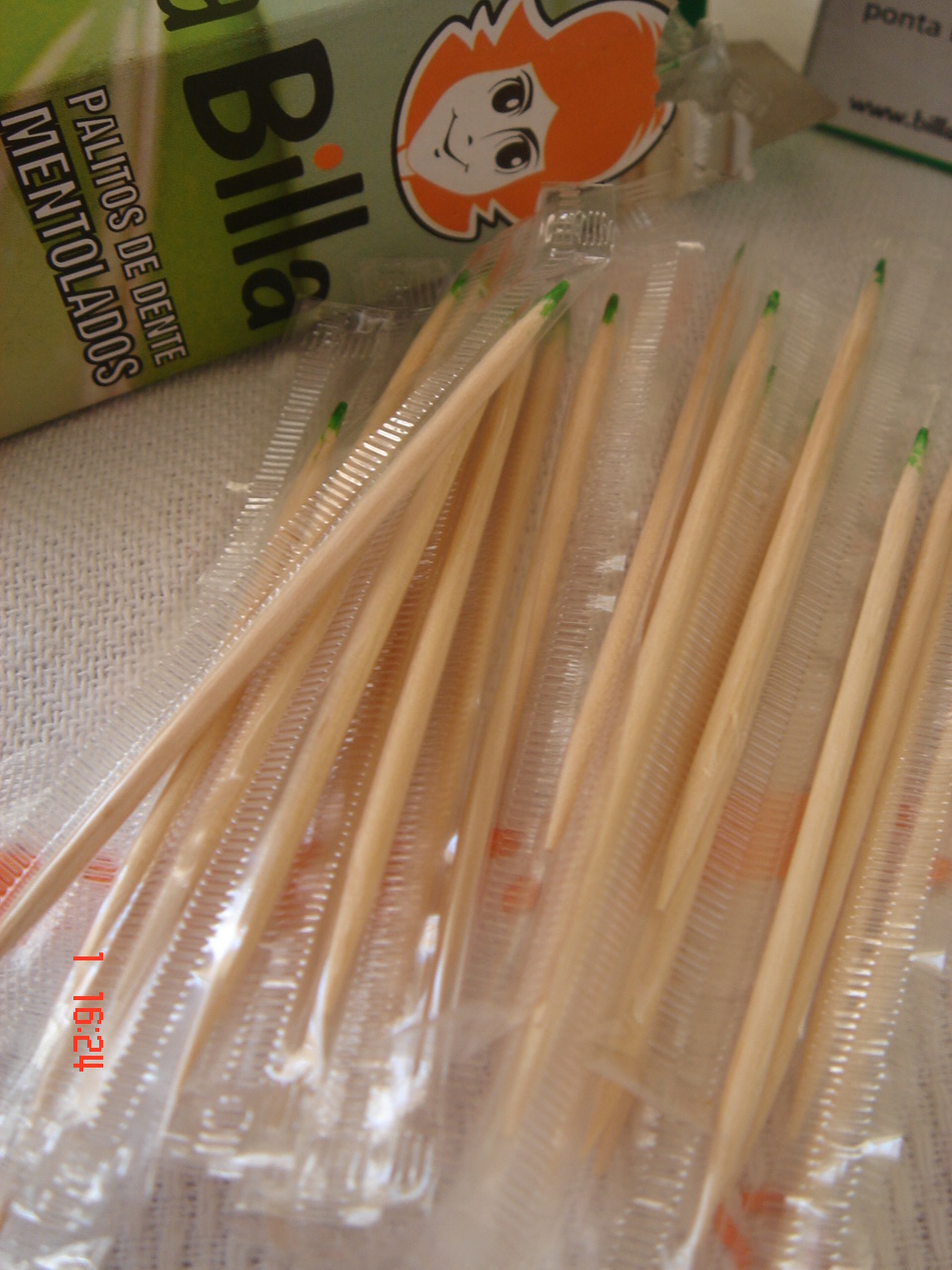 ♥ Entre, a casa é minha!: Palitos de dente Mentolado, conhecem?