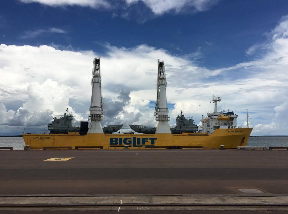 DEFENSE STUDIES: Three Former Australian Landing Craft Arrive in ...