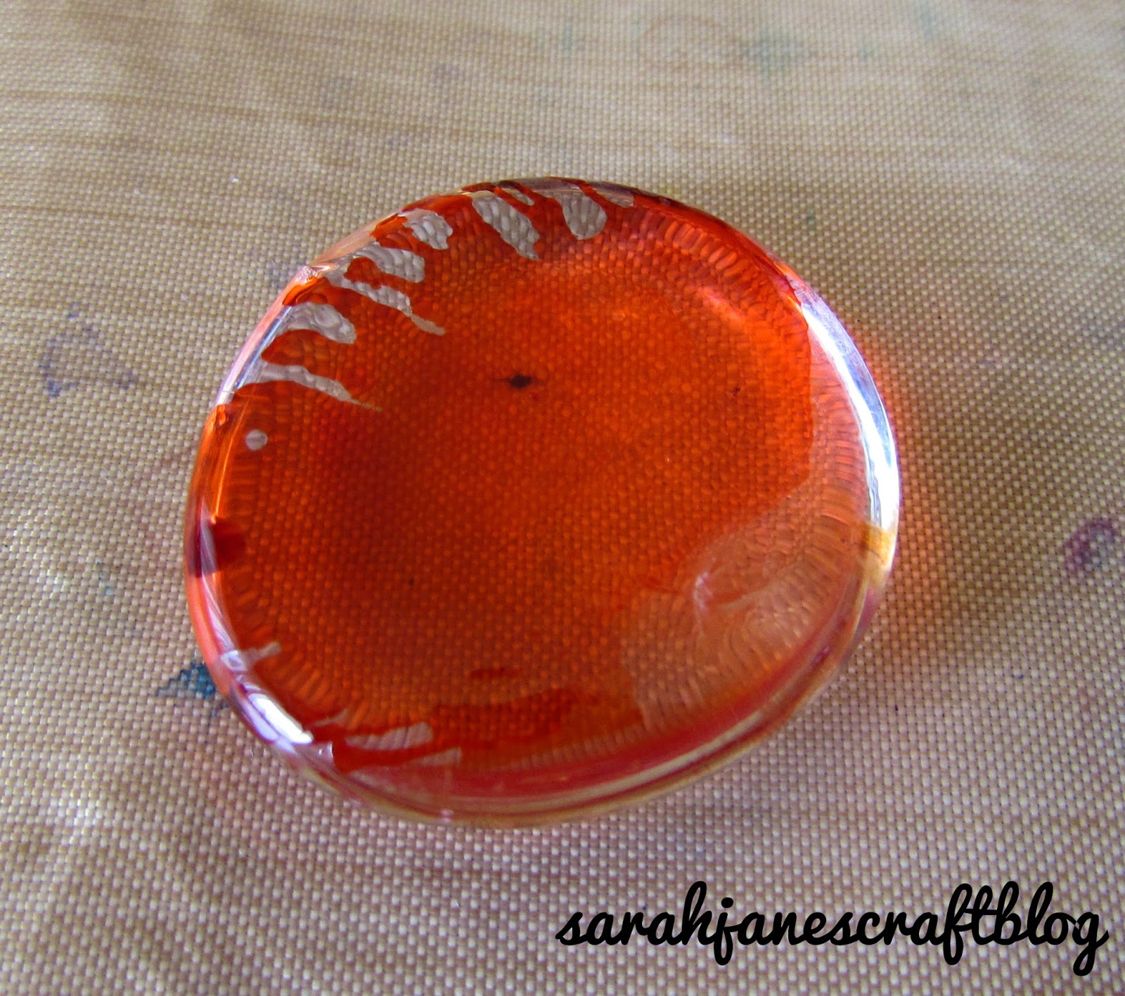 Alcohol Ink Splatter Gems