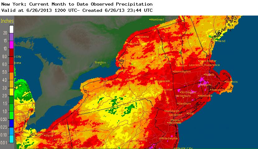 CapitalClimate: New York on Track for Wettest June in 145-Year Climate ...