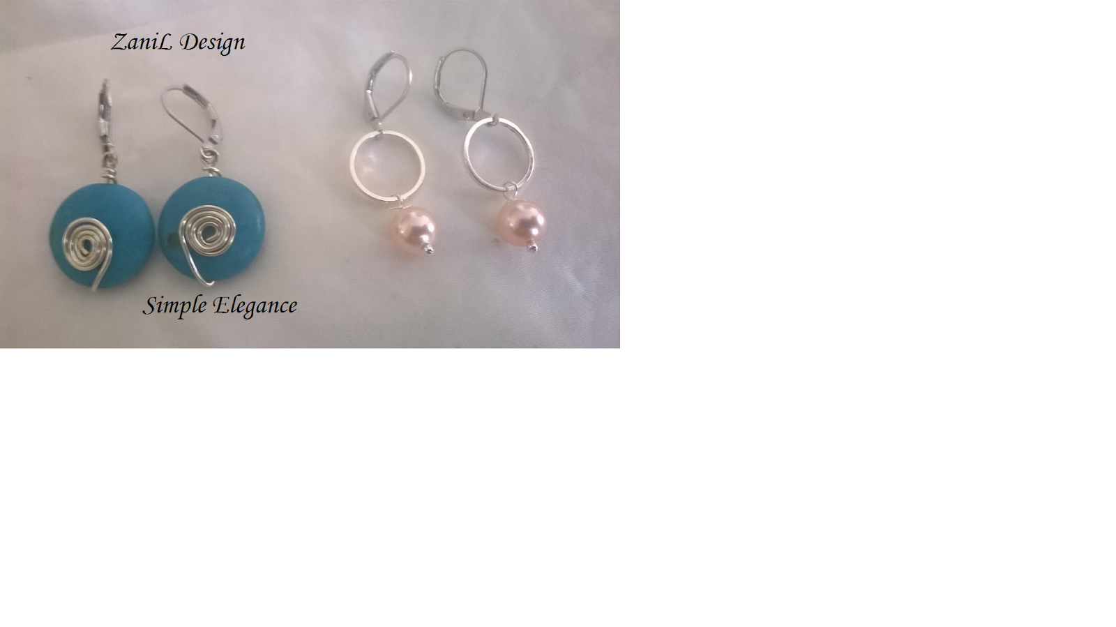 Zanil Design handmade Jewellery: New Elegant Designs for 2019 from ZaniL