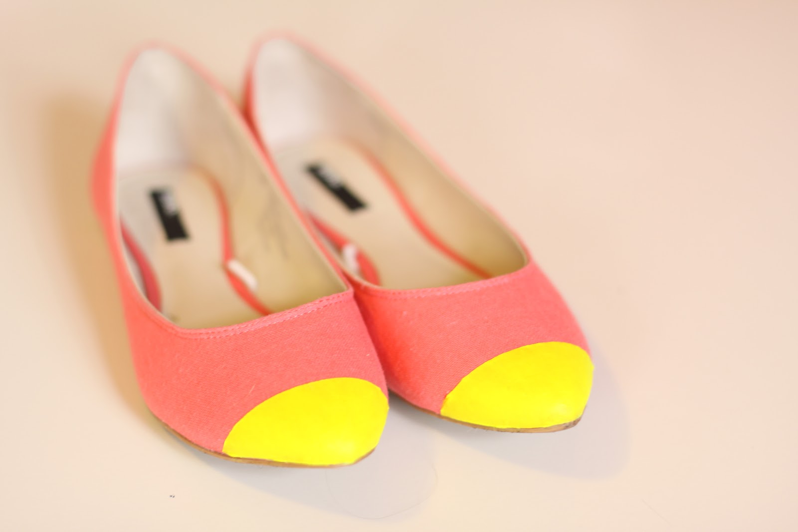 Nest: Fall Essential: DIY Colorblock Flats