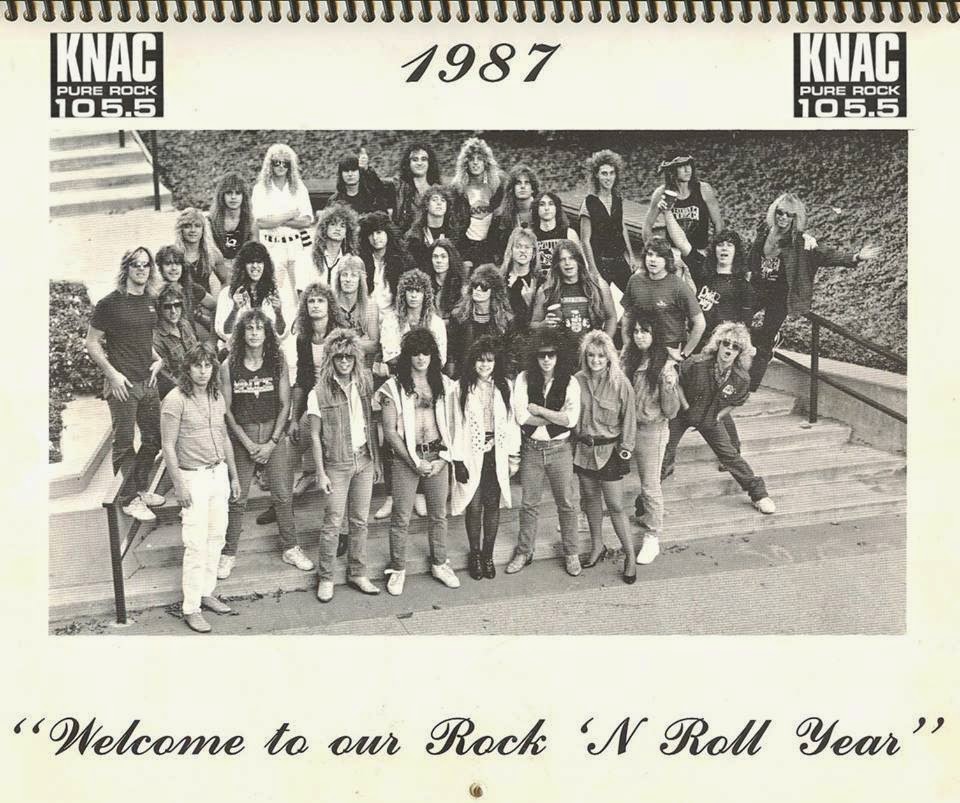 Script the Darkness: KNAC Pure Rock 105.5: Forever Black, Never Fading