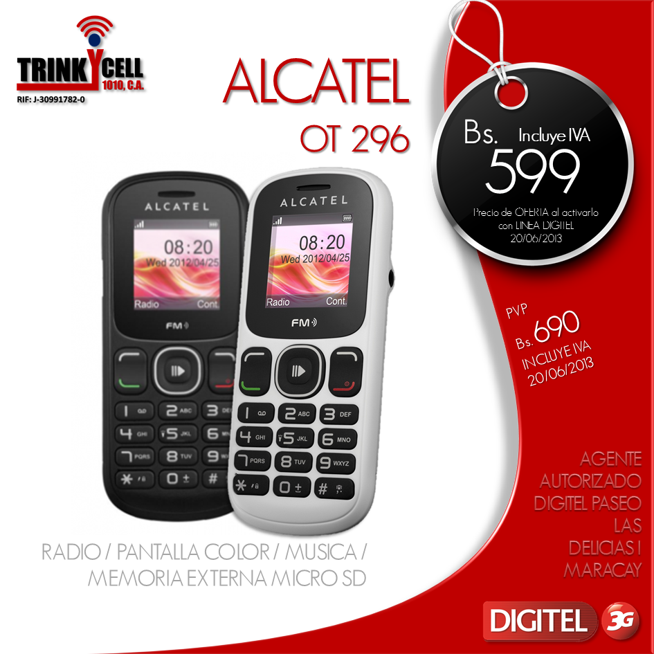 TRINKYCELL 1010, C.A.