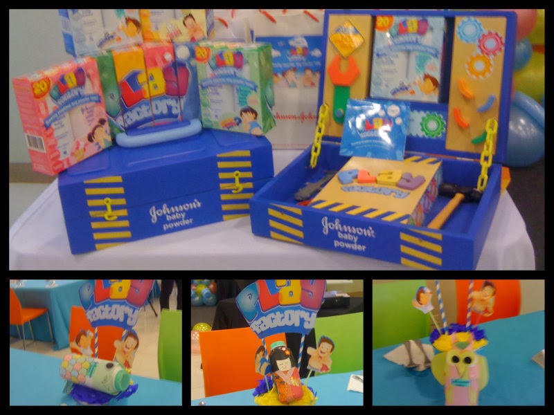 Fun at Johnson's Baby Powder Play Factory