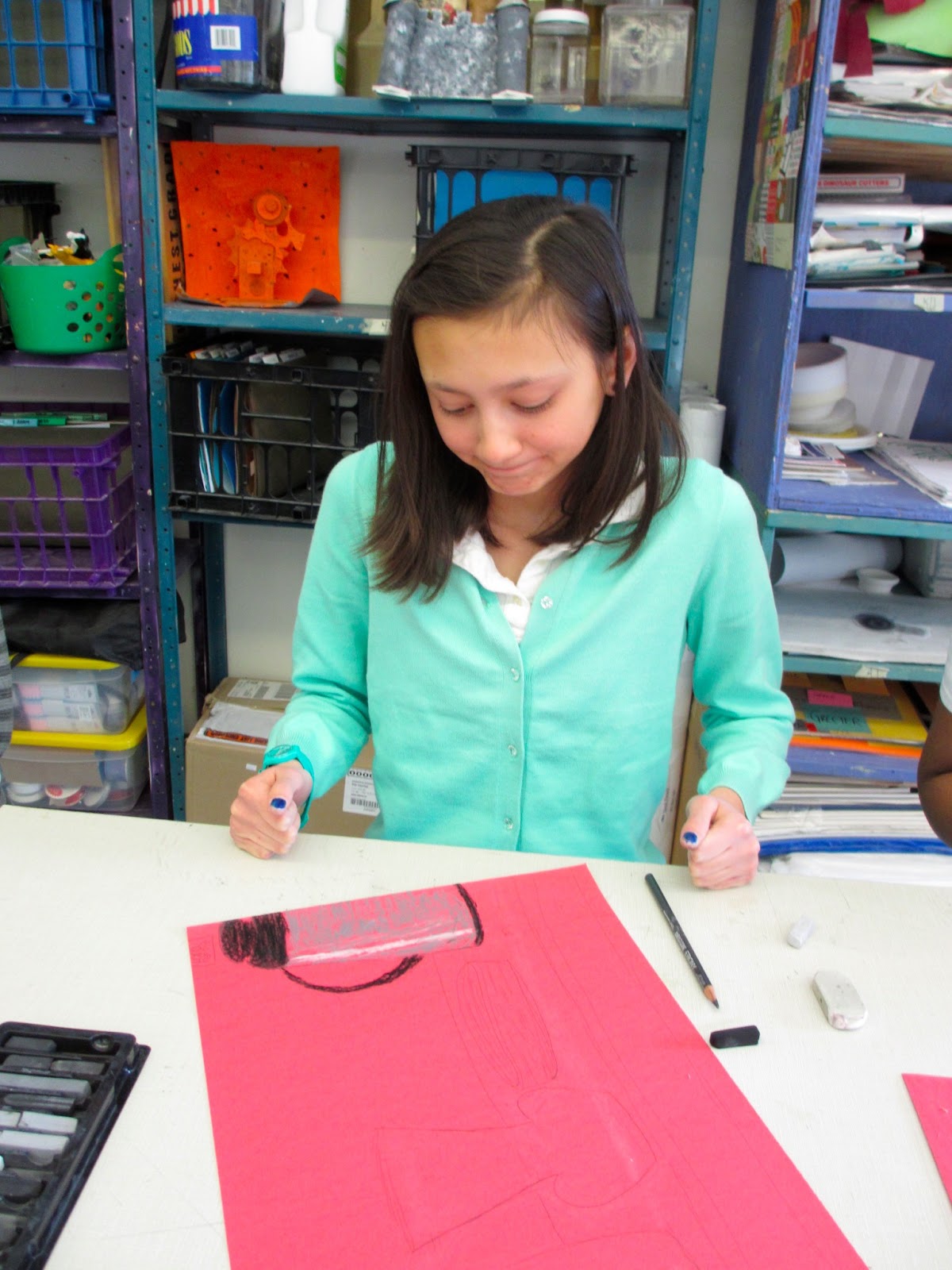 Parker Art: Middle School Still Life Drawing