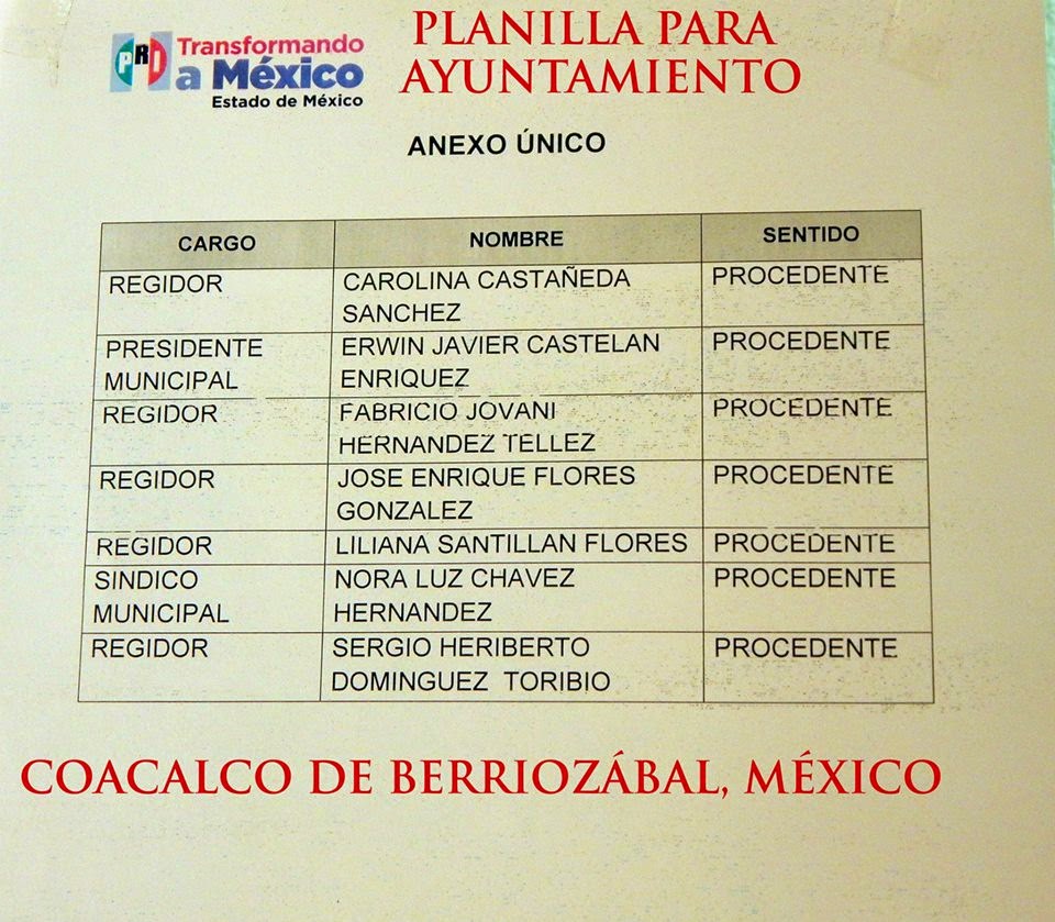 El mexiquense Hoy: Erwin Javier Castelán, candidato del PRI a la ...