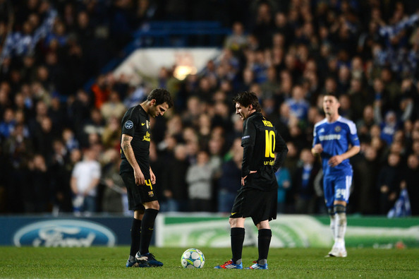 pictures Lionel Messi vs Chelsea FC Champions League Semi Final 2012/2013