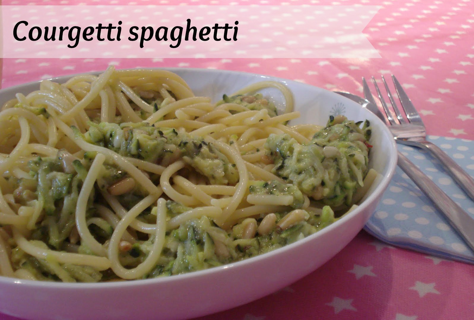 Penelope's Pantry: Suppertime: Courgetti spaghetti