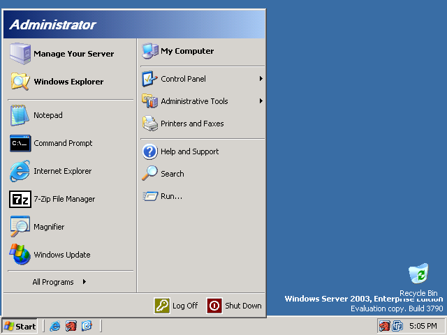 Tutorial de sistemas: windows server 2003